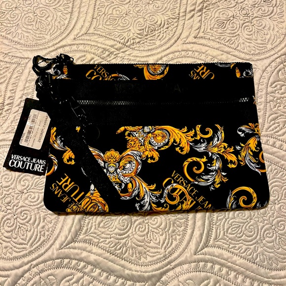 Versace Jeans Collection | Bags | Versace Jeans Couture Blackgold ...